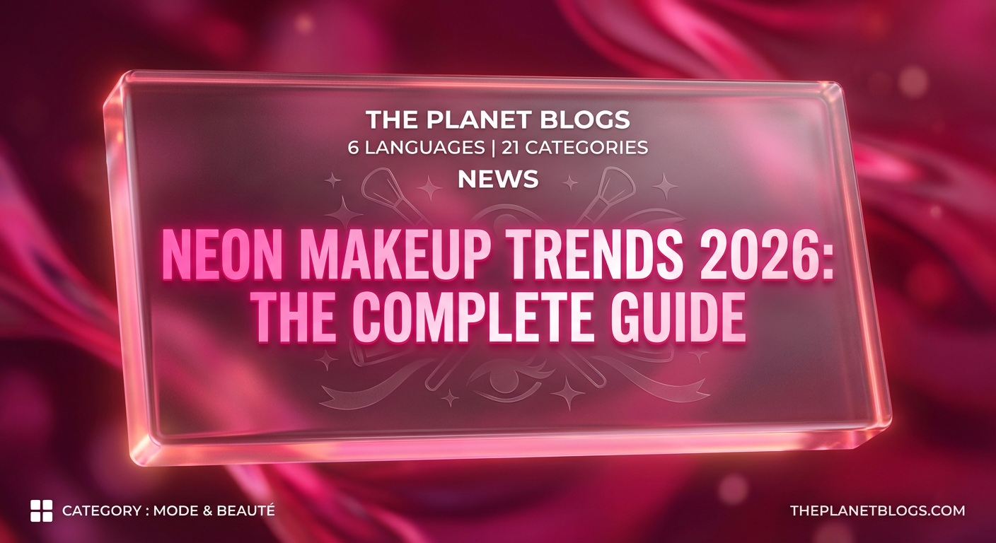 Neon Makeup Trends 2026: The Complete ... | The Planet Blogs